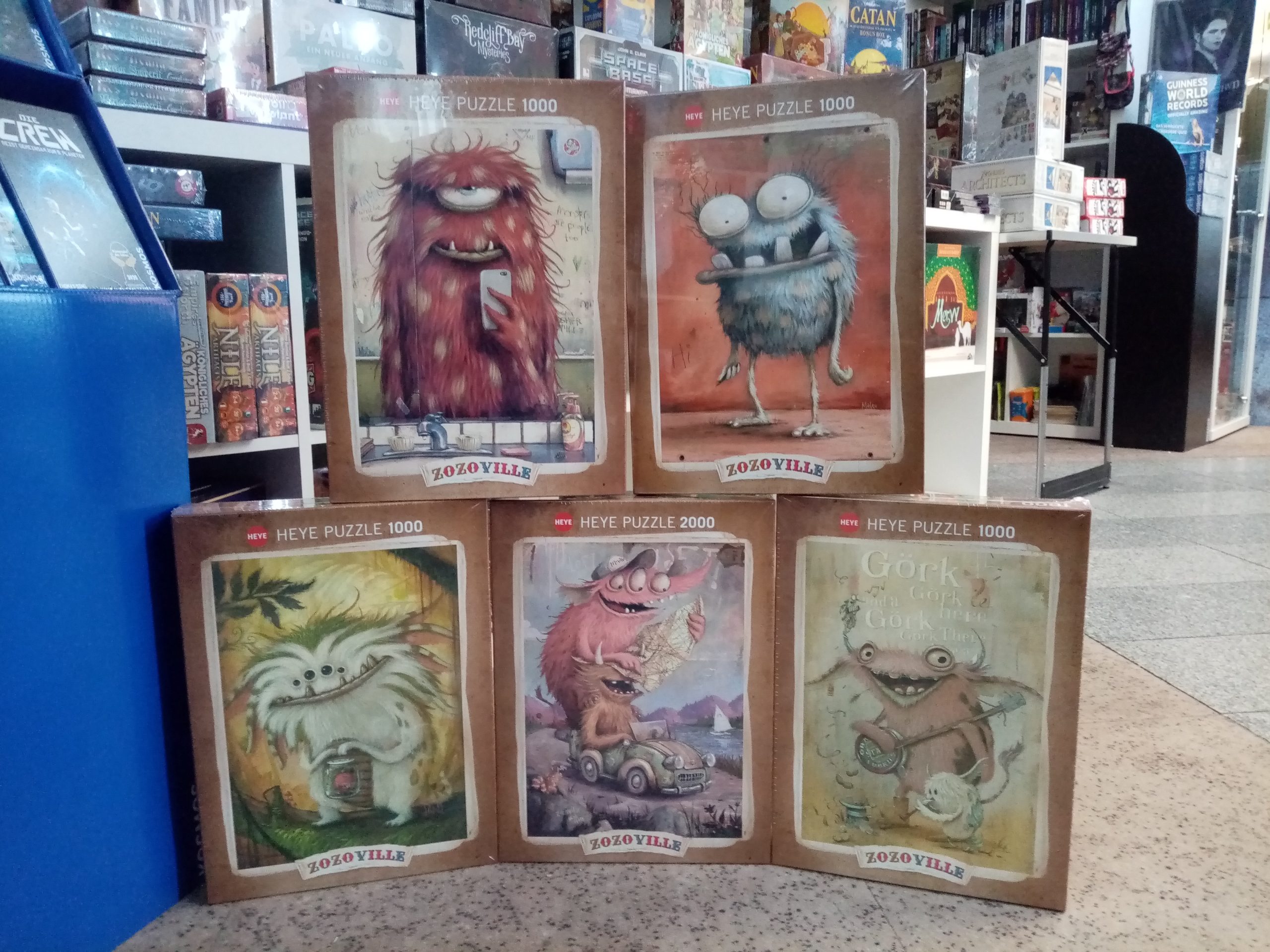 Games, Toys & more Zozoville Monster Puzzle Heye Linz | Games, Toys & more