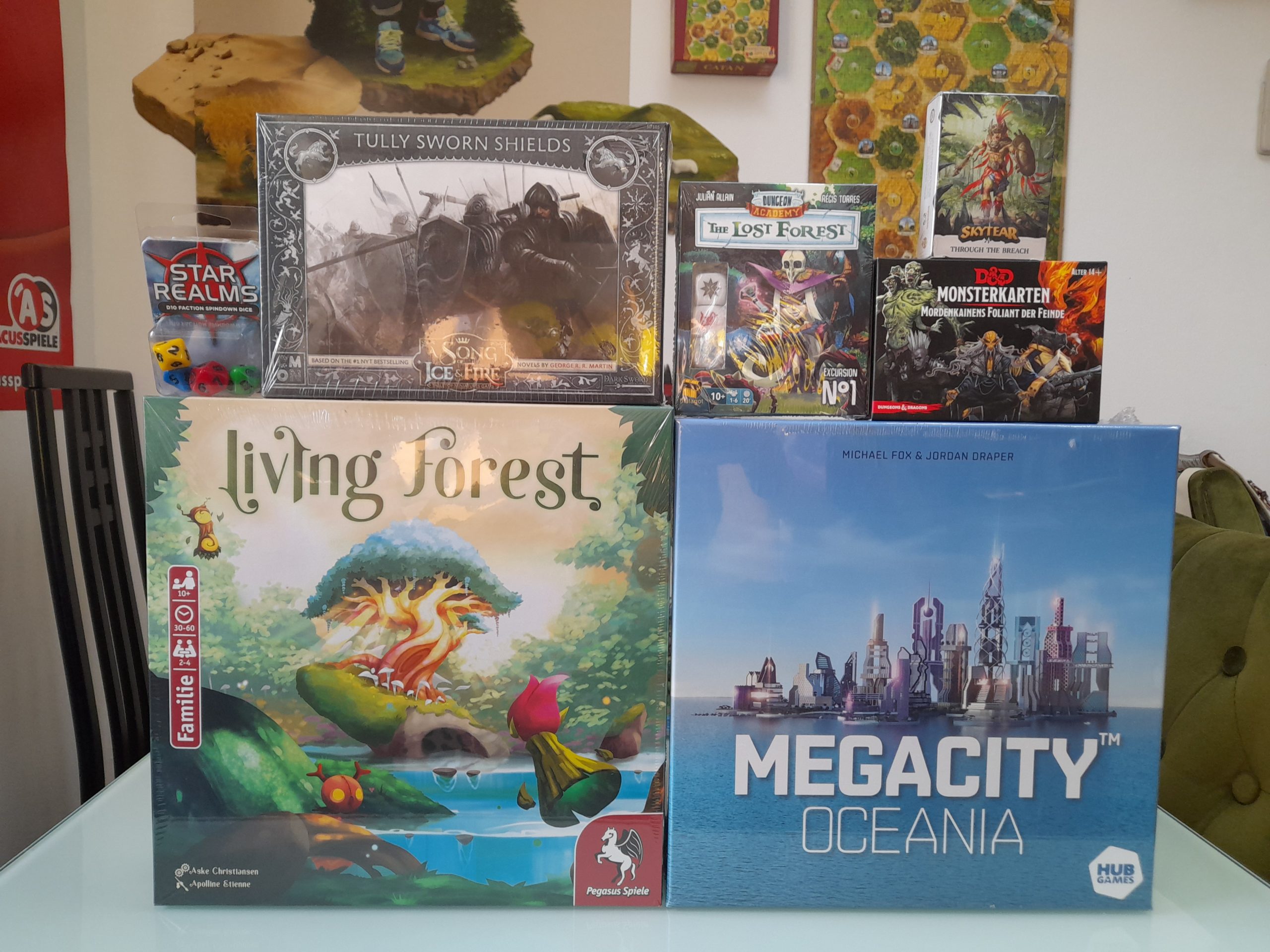 Living Forest, Arche Nova, Heroquest, Folded Space, Pokemon, Magic the ...